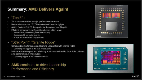 AMD 釋出更多 Zen 5 架構升級細節與 Strix Point / Granite Ridge SoC 資訊 | XFastest News