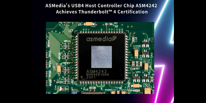 ASMedia USB4 主控端晶片 ASM4242 通過 Thunderbolt 4 認證更有性價的高速選擇 | XFastest News