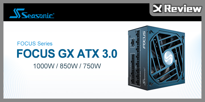 Seasonic FOCUS GX ATX 3 2024 電供開箱 / 性能規格不變導入 OptiSink 散熱設計 | XFastest News